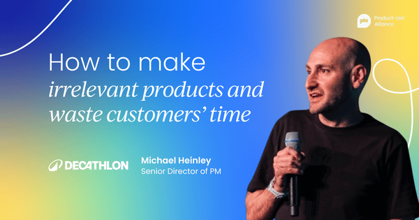 How to make irrelevant products and waste customers’ time