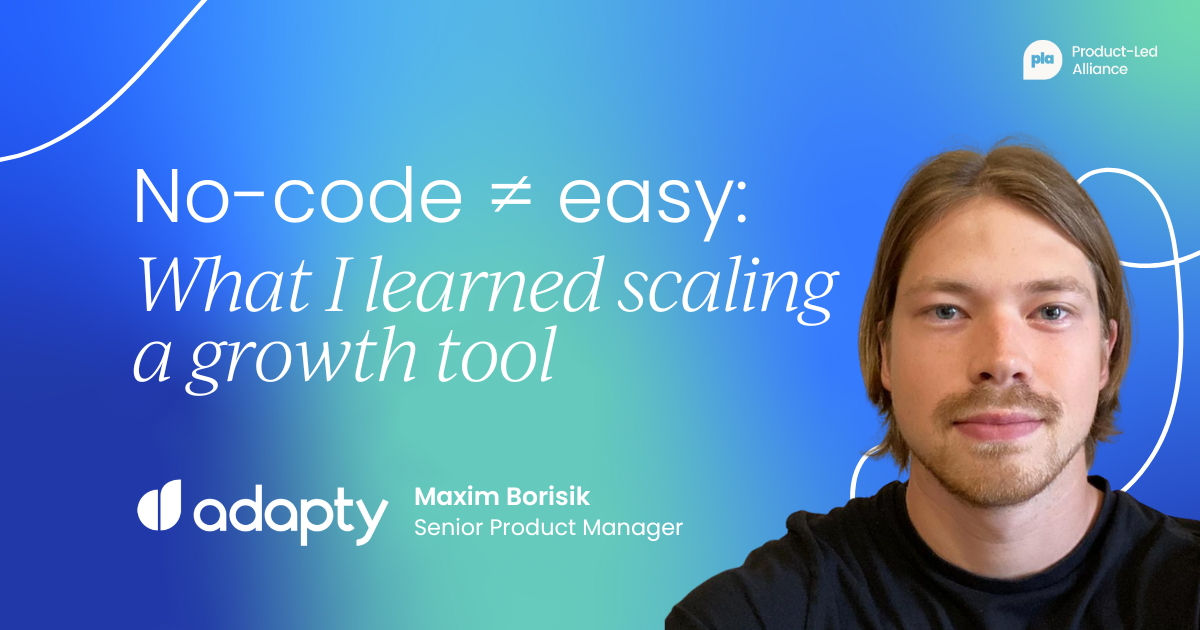 No-code ≠ easy: Lessons learned scaling a growth tool
