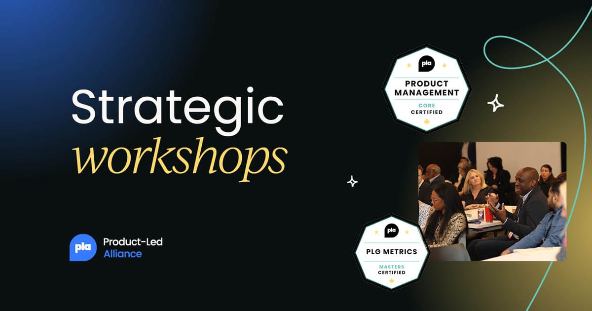 Strategic product workshops